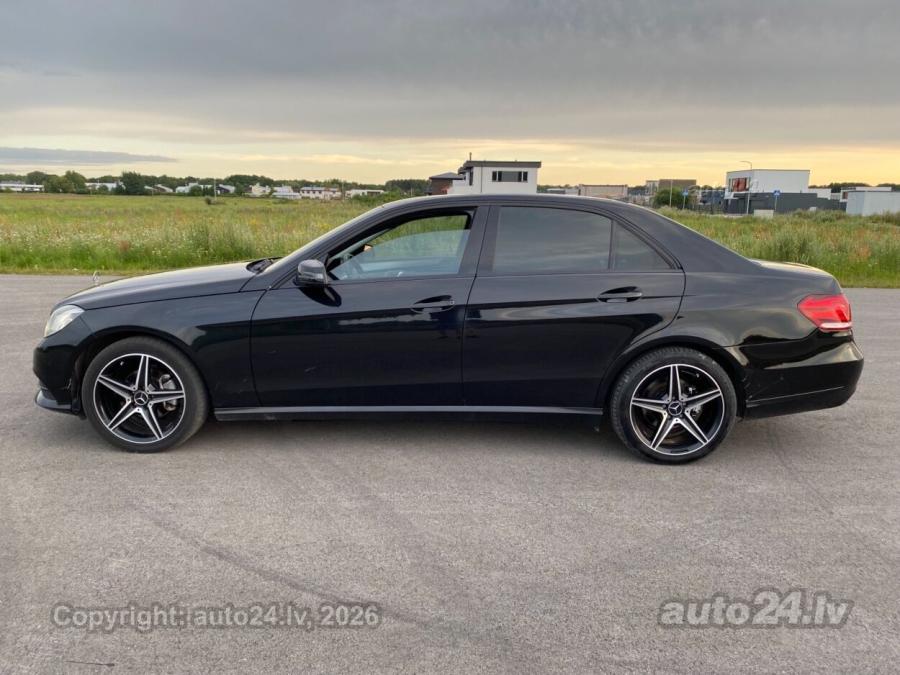 Black Mercedes-Benz E-Class 2015 in Tallinn, with an engine capacity of 2.10 L and mileage of 172 thousand km for 8500 €, photo 9 on AUTOMOTO.COM.LV
