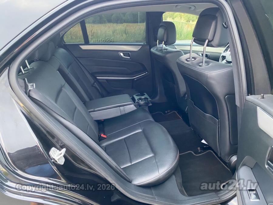 Black Mercedes-Benz E-Class 2015 in Tallinn, with an engine capacity of 2.10 L and mileage of 172 thousand km for 8500 €, photo 12 on AUTOMOTO.COM.LV
