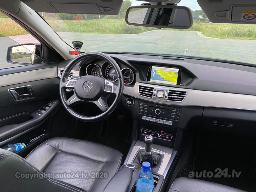 Black Mercedes-Benz E-Class 2015 in Tallinn, with an engine capacity of 2.10 L and mileage of 172 thousand km for 8500 €, photo 13 on AUTOMOTO.COM.LV