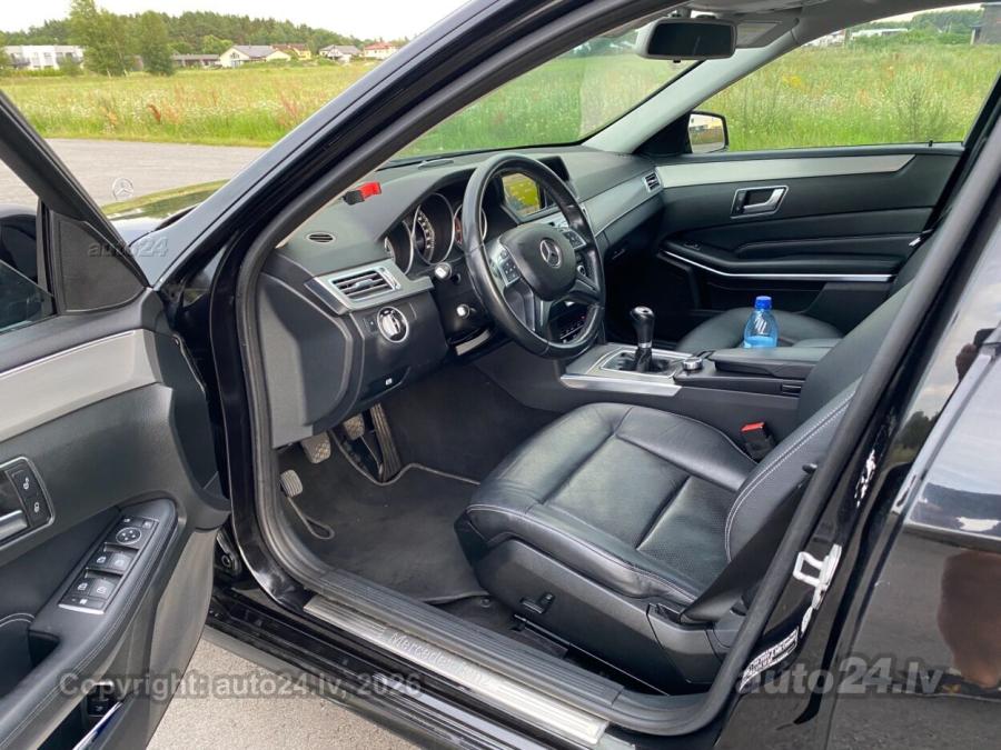 Black Mercedes-Benz E-Class 2015 in Tallinn, with an engine capacity of 2.10 L and mileage of 172 thousand km for 8500 €, photo 16 on AUTOMOTO.COM.LV
