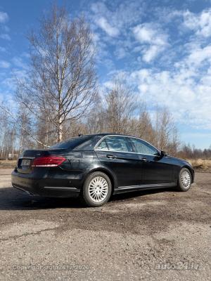 Black Mercedes-Benz E-Class 2015 in Parnu, with an engine capacity of 2.10 L and mileage of 439 thousand km for 7500 €, photo 4 on AUTOMOTO.COM.LV