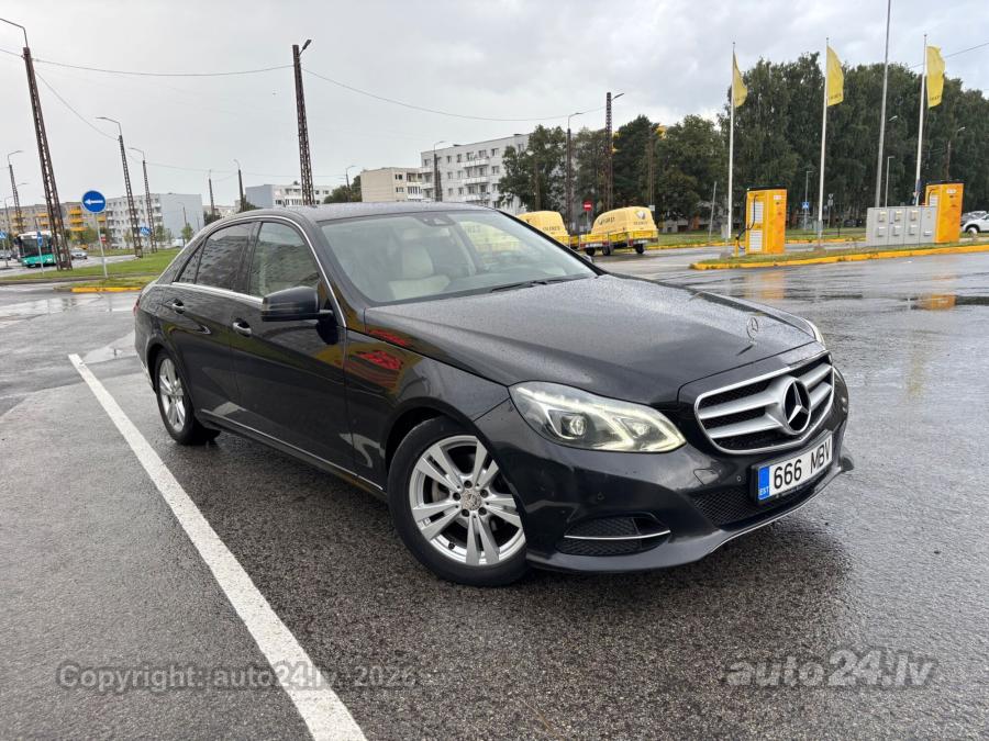 Melns Mercedes-Benz E-Class 2015 Tallina, ar dzinēja tilpumu 2.10 L un nobraukumu 350 tūkst. km par 7299 €, foto 1 vietnē AUTOMOTO.COM.LV