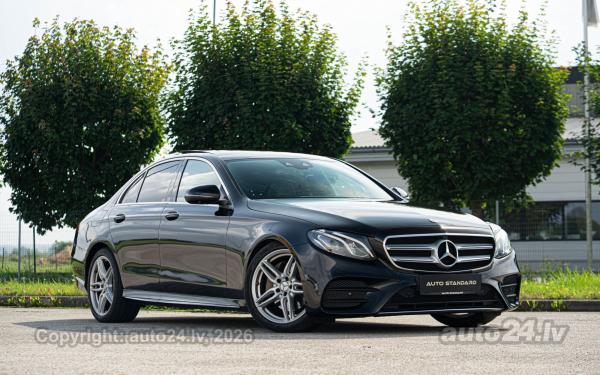 Black Mercedes-Benz E-Class 2016 in Tartu, with an engine capacity of 2.00 L and mileage of 105 thousand km for 25500 €, photo 1 on AUTOMOTO.COM.LV