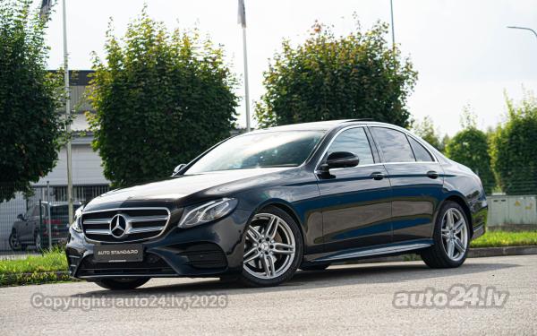 Black Mercedes-Benz E-Class 2016 in Tartu, with an engine capacity of 2.00 L and mileage of 105 thousand km for 25500 €, photo 5 on AUTOMOTO.COM.LV