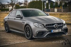 Black Mercedes-Benz E-Class 2017 in Riga, with an engine capacity of 4.00 L and mileage of 61 thousand km for 55990 €, photo 3 on AUTOMOTO.COM.LV