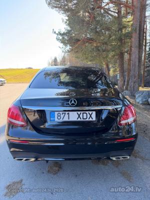 Black Mercedes-Benz E-Class 2017 in Tallinn, with an engine capacity of 2.00 L and mileage of 193 thousand km for 24700 €, photo 6 on AUTOMOTO.COM.LV