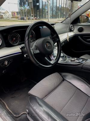 Black Mercedes-Benz E-Class 2017 in Tallinn, with an engine capacity of 2.00 L and mileage of 247 thousand km for 20900 €, photo 6 on AUTOMOTO.COM.LV