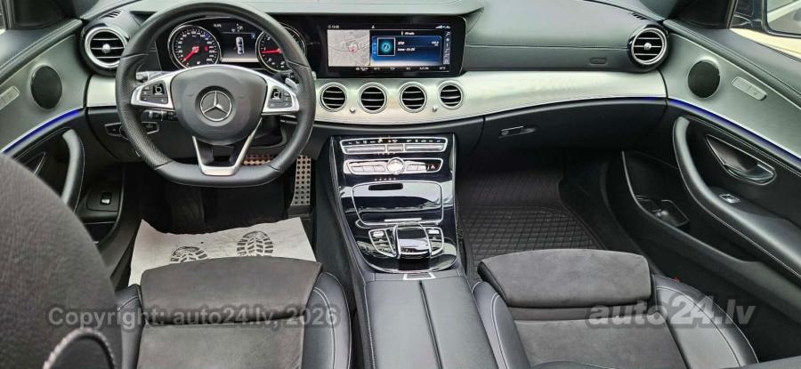 Black Mercedes-Benz E-Class 2017 in Tallinn, with an engine capacity of 2.00 L and mileage of 235 thousand km for 24000 €, photo 12 on AUTOMOTO.COM.LV