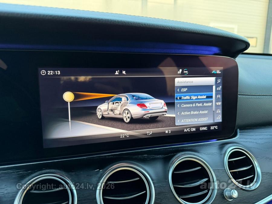 Melns Mercedes-Benz E-Class 2018 Pērnava, ar dzinēja tilpumu 2.00 L un nobraukumu 150 tūkst. km par 19900 €, foto 25 vietnē AUTOMOTO.COM.LV