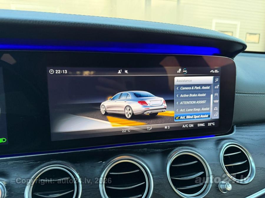 Melns Mercedes-Benz E-Class 2018 Pērnava, ar dzinēja tilpumu 2.00 L un nobraukumu 150 tūkst. km par 19900 €, foto 30 vietnē AUTOMOTO.COM.LV