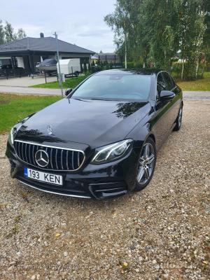 Black Mercedes-Benz E-Class 2018 in Tallinn, with an engine capacity of 2.00 L and mileage of 160 thousand km for 24800 €, photo  on AUTOMOTO.COM.LV