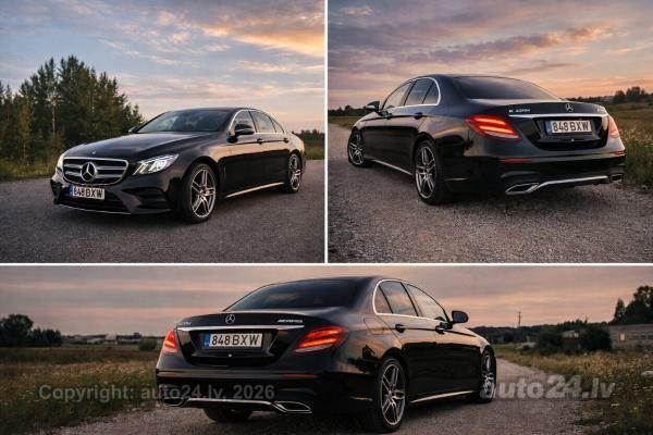 Black Mercedes-Benz E-Class 2019 in Tallinn, with an engine capacity of 2.00 L and mileage of 384 thousand km for 20000 €, photo 1 on AUTOMOTO.COM.LV
