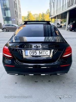 Black Mercedes-Benz E-Class 2019 in Tallinn, with an engine capacity of 2.00 L and mileage of 129 thousand km for 28499 €, photo 7 on AUTOMOTO.COM.LV