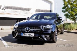Black Mercedes-Benz E-Class 2022 in Tallinn, with an engine capacity of 2.00 L and mileage of 59 thousand km for 42500 €, photo 3 on AUTOMOTO.COM.LV