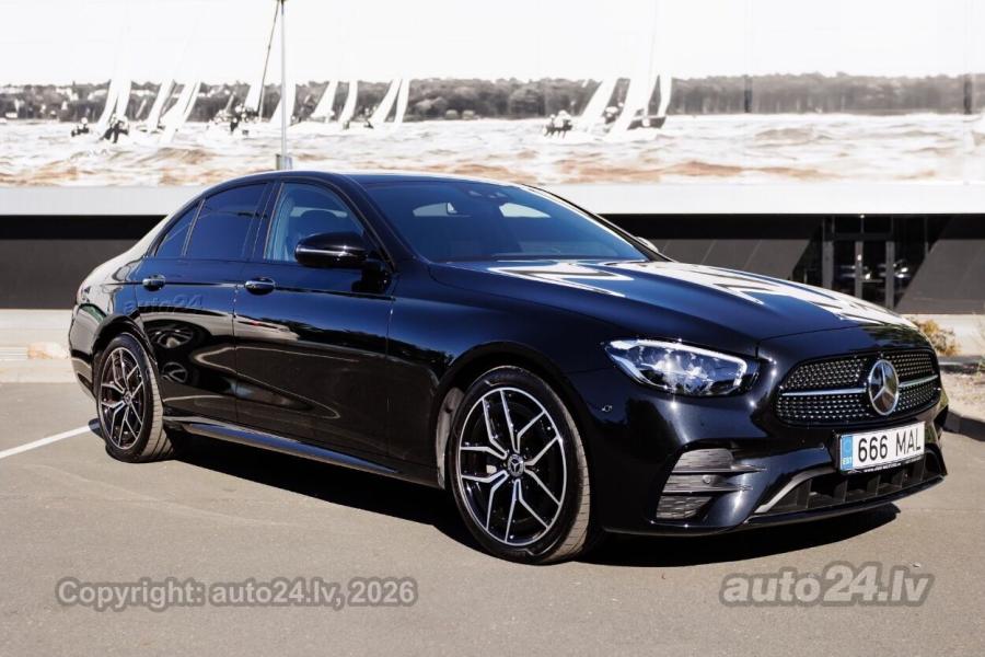 Black Mercedes-Benz E-Class 2022 in Tallinn, with an engine capacity of 2.00 L and mileage of 59 thousand km for 42500 €, photo 16 on AUTOMOTO.COM.LV