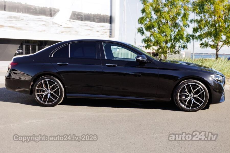 Black Mercedes-Benz E-Class 2022 in Tallinn, with an engine capacity of 2.00 L and mileage of 59 thousand km for 42500 €, photo 17 on AUTOMOTO.COM.LV