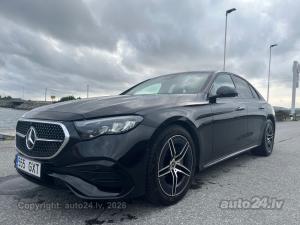 Melns Mercedes-Benz E-Class 2024 Tallina, ar dzinēja tilpumu 2.00 L un nobraukumu 42 tūkst. km par 52900 €, foto  vietnē AUTOMOTO.COM.LV