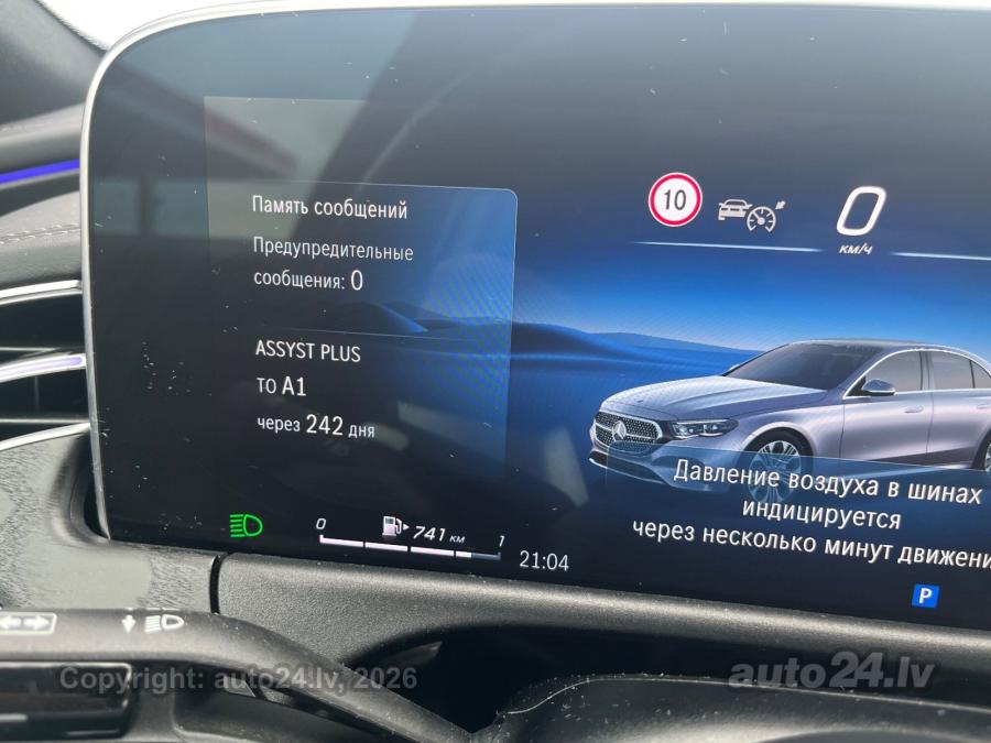 Melns Mercedes-Benz E-Class 2024 Tallina, ar dzinēja tilpumu 2.00 L un nobraukumu 42 tūkst. km par 52900 €, foto 13 vietnē AUTOMOTO.COM.LV
