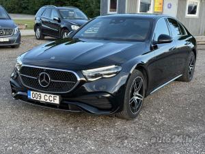 Black Mercedes-Benz E-Class 2024 in Viljandi, with an engine capacity of 2.00 L and mileage of 60 thousand km for 59999 €, photo  on AUTOMOTO.COM.LV