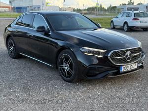 Black Mercedes-Benz E-Class 2024 in Viljandi, with an engine capacity of 2.00 L and mileage of 60 thousand km for 59999 €, photo 3 on AUTOMOTO.COM.LV