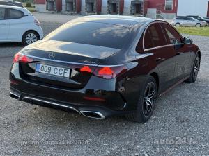 Black Mercedes-Benz E-Class 2024 in Viljandi, with an engine capacity of 2.00 L and mileage of 60 thousand km for 59999 €, photo 5 on AUTOMOTO.COM.LV