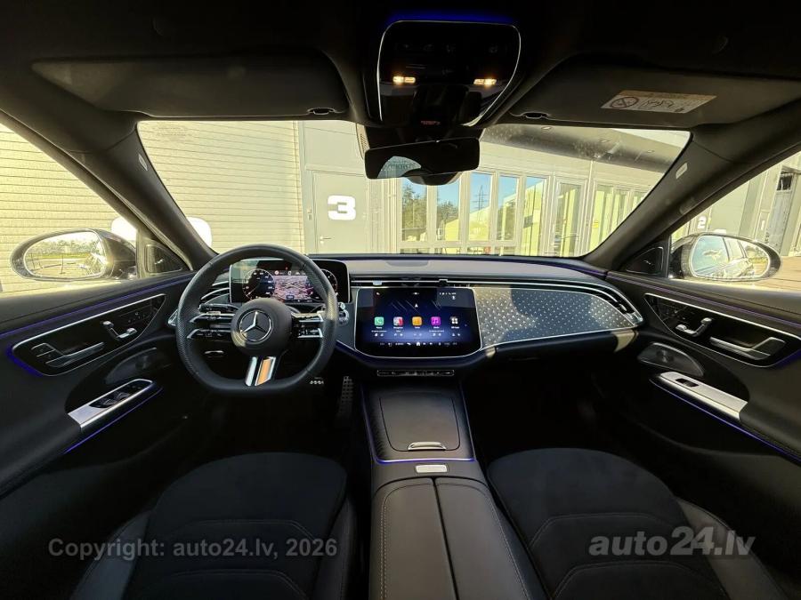 Melns Mercedes-Benz E-Class 2025 Tallina, ar dzinēja tilpumu 3.00 L un nobraukumu 29 tūkst. km par 69995 €, foto 17 vietnē AUTOMOTO.COM.LV