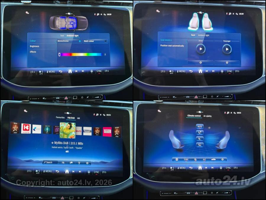 Melns Mercedes-Benz E-Class 2025 Tallina, ar dzinēja tilpumu 3.00 L un nobraukumu 29 tūkst. km par 69995 €, foto 18 vietnē AUTOMOTO.COM.LV