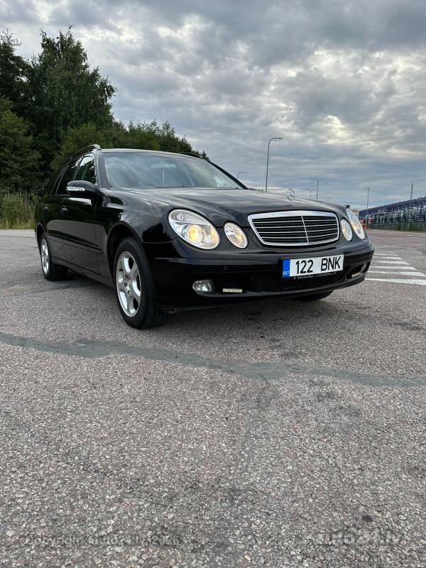 Black Mercedes-Benz E-Class 2004 in Tallinn, with an engine capacity of 2.10 L and mileage of 430 thousand km for 2000 €, photo 1 on AUTOMOTO.COM.LV