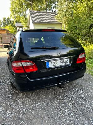 Black Mercedes-Benz E-Class 2004 in Tallinn, with an engine capacity of 2.10 L and mileage of 430 thousand km for 2000 €, photo 4 on AUTOMOTO.COM.LV