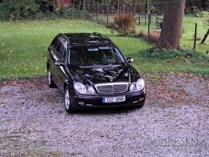 Black Mercedes-Benz E-Class 2004 in Tallinn, with an engine capacity of 2.10 L and mileage of 430 thousand km for 2000 €, photo 12 on AUTOMOTO.COM.LV
