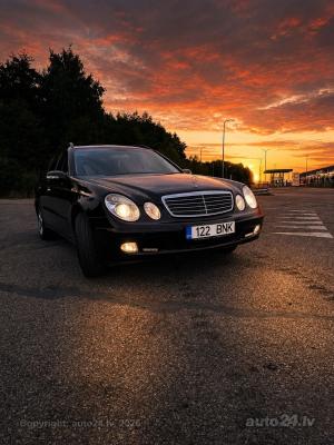 Black Mercedes-Benz E-Class 2004 in Tallinn, with an engine capacity of 2.10 L and mileage of 430 thousand km for 2000 €, photo 14 on AUTOMOTO.COM.LV