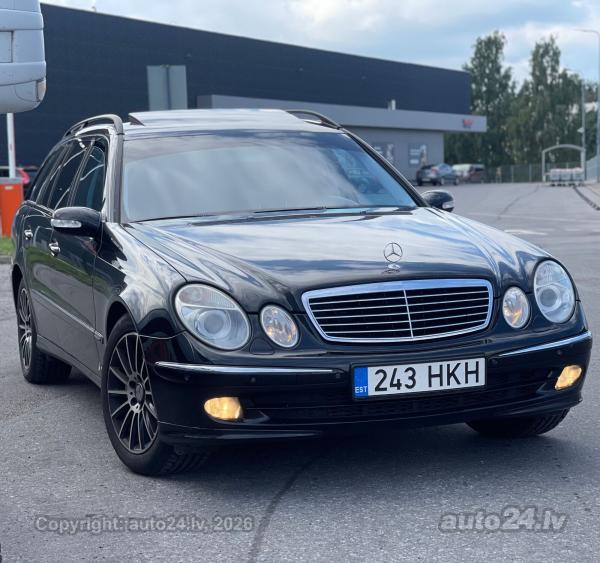 Мерседес Е-Класс 2005 в Таллин на AUTOMOTO.COM.LV Черный Мерседес Е-Класс 2005 в Таллин, объемом двигателя 3.00 л и пробегом 398 тыс. км за 3900 €, фото 5 на AUTOMOTO.COM.LV