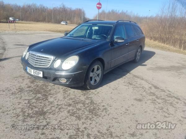 Melns Mercedes-Benz E-Class 2006 Tallina, ar dzinēja tilpumu 3.00 L un nobraukumu 381 tūkst. km par 2000 €, foto 1 vietnē AUTOMOTO.COM.LV