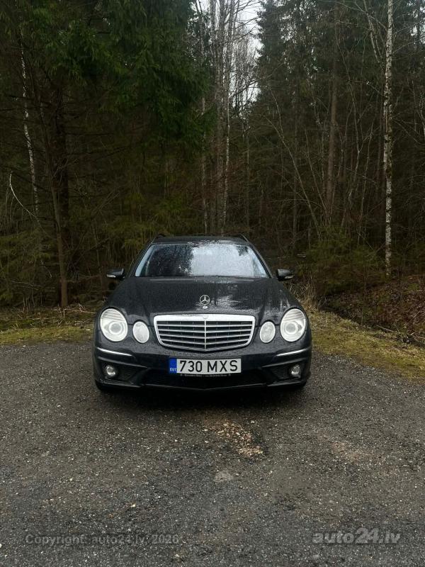 Black Mercedes-Benz E-Class 2006 in Viljandi, with an engine capacity of 3.00 L and mileage of 0 thousand km for 9000 €, photo 1 on AUTOMOTO.COM.LV