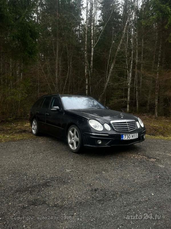 Black Mercedes-Benz E-Class 2006 in Viljandi, with an engine capacity of 3.00 L and mileage of 0 thousand km for 9000 €, photo 3 on AUTOMOTO.COM.LV
