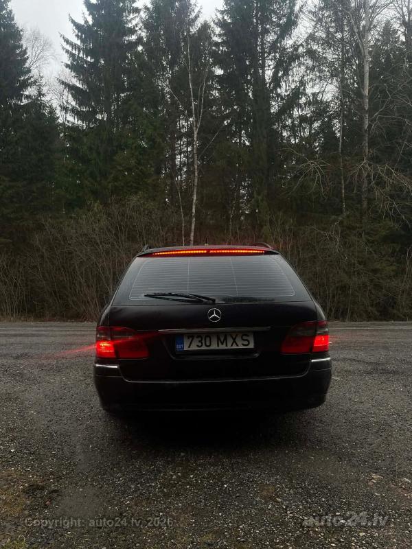 Black Mercedes-Benz E-Class 2006 in Viljandi, with an engine capacity of 3.00 L and mileage of 0 thousand km for 9000 €, photo 4 on AUTOMOTO.COM.LV