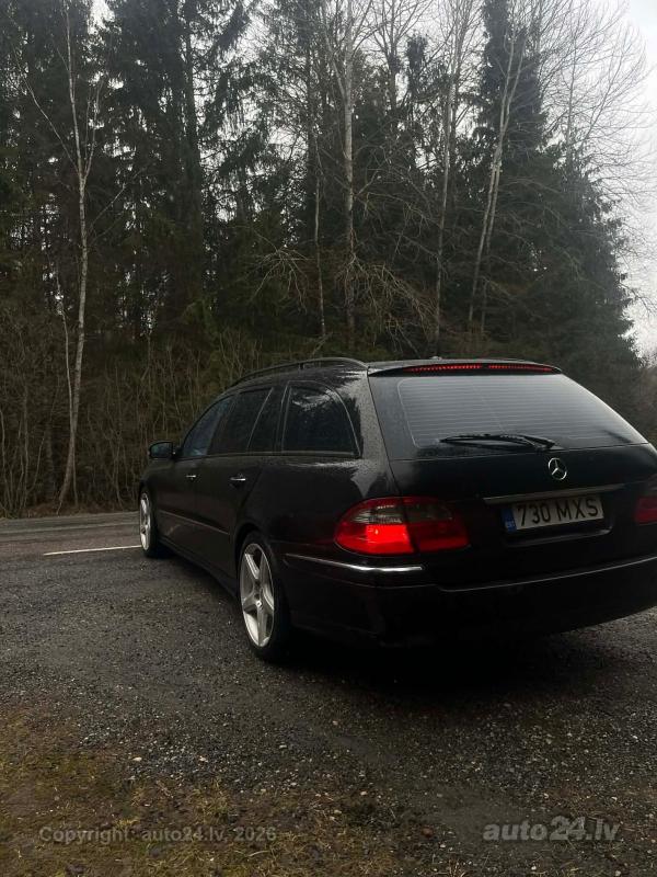 Black Mercedes-Benz E-Class 2006 in Viljandi, with an engine capacity of 3.00 L and mileage of 0 thousand km for 9000 €, photo 5 on AUTOMOTO.COM.LV