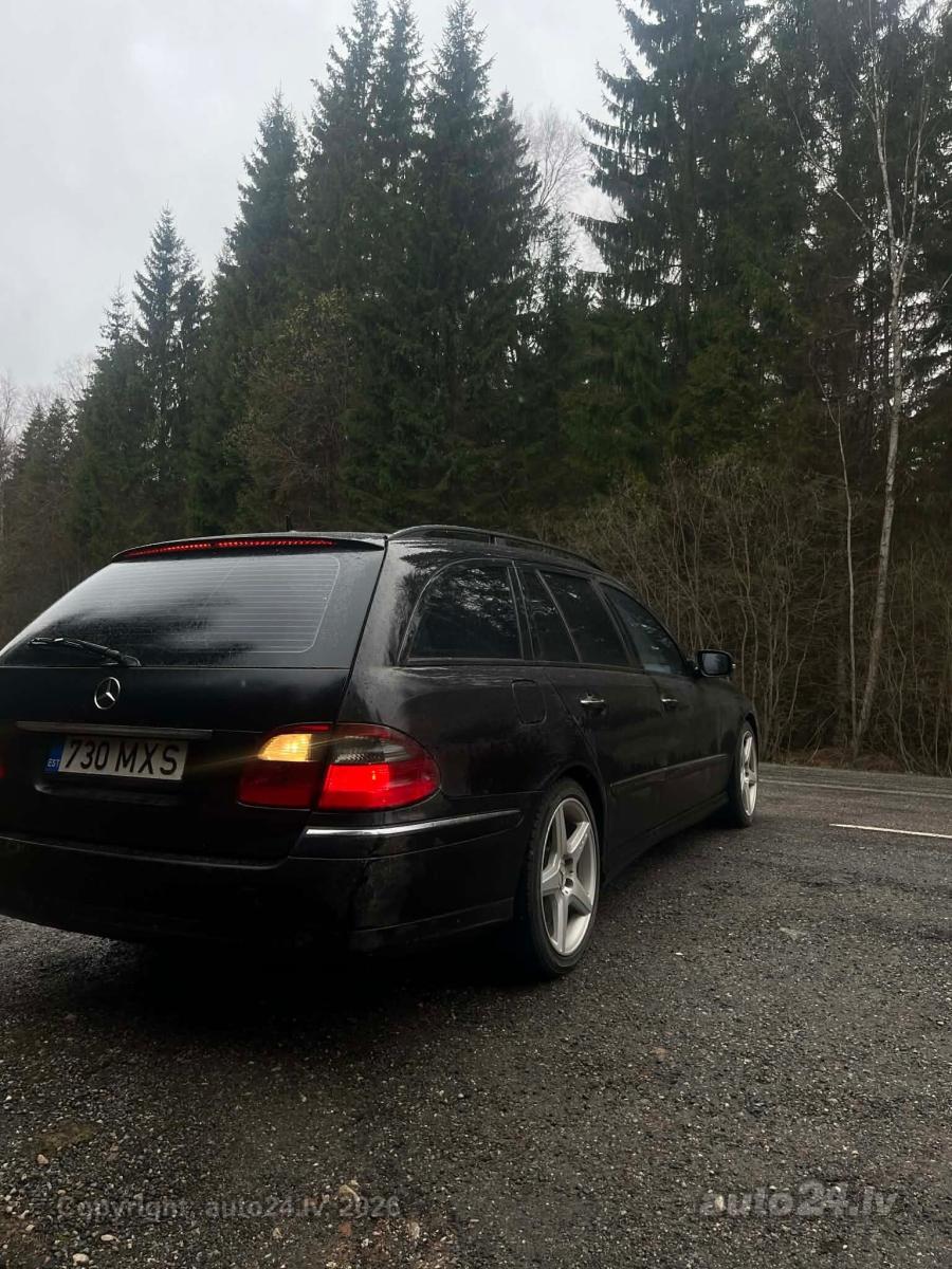Melns Mercedes-Benz E-Class 2006 Viljandi, ar dzinēja tilpumu 3.00 L un nobraukumu 0 tūkst. km par 9000 €, foto 7 vietnē AUTOMOTO.COM.LV