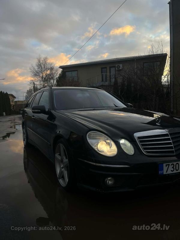 Black Mercedes-Benz E-Class 2006 in Viljandi, with an engine capacity of 3.00 L and mileage of 0 thousand km for 9000 €, photo 10 on AUTOMOTO.COM.LV