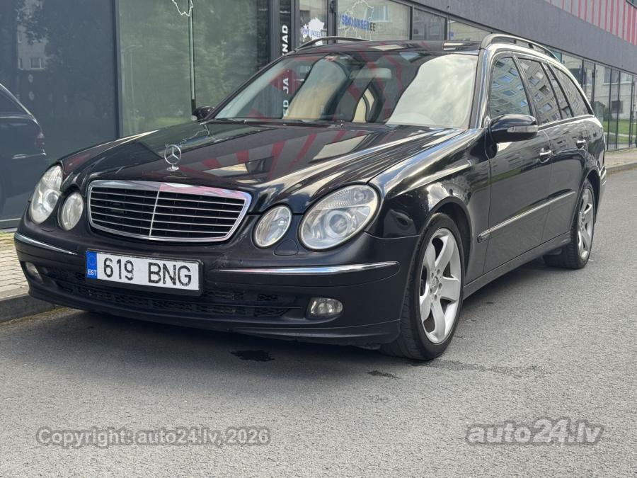 Melns Mercedes-Benz E-Class 2006 Tallina, ar dzinēja tilpumu 3.00 L un nobraukumu 375 tūkst. km par 2000 €, foto 1 vietnē AUTOMOTO.COM.LV