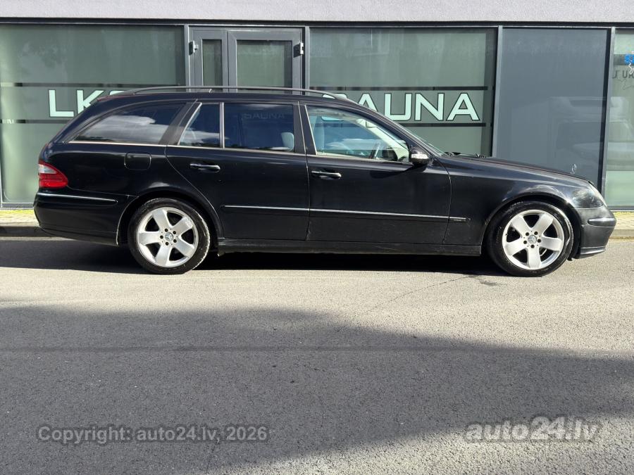 Melns Mercedes-Benz E-Class 2006 Tallina, ar dzinēja tilpumu 3.00 L un nobraukumu 375 tūkst. km par 2000 €, foto 6 vietnē AUTOMOTO.COM.LV