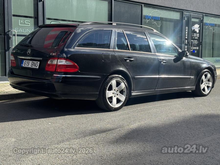 Melns Mercedes-Benz E-Class 2006 Tallina, ar dzinēja tilpumu 3.00 L un nobraukumu 375 tūkst. km par 2000 €, foto 7 vietnē AUTOMOTO.COM.LV