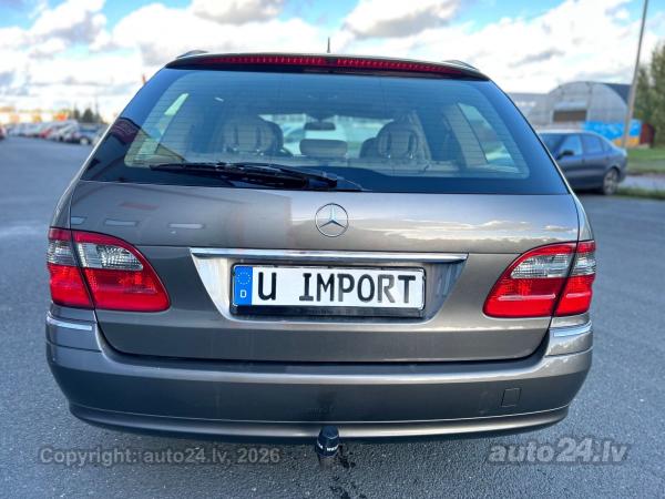 Black Mercedes-Benz E-Class 2006 in Tartu, with an engine capacity of 3.00 L and mileage of 360 thousand km for 4700 €, photo 7 on AUTOMOTO.COM.LV