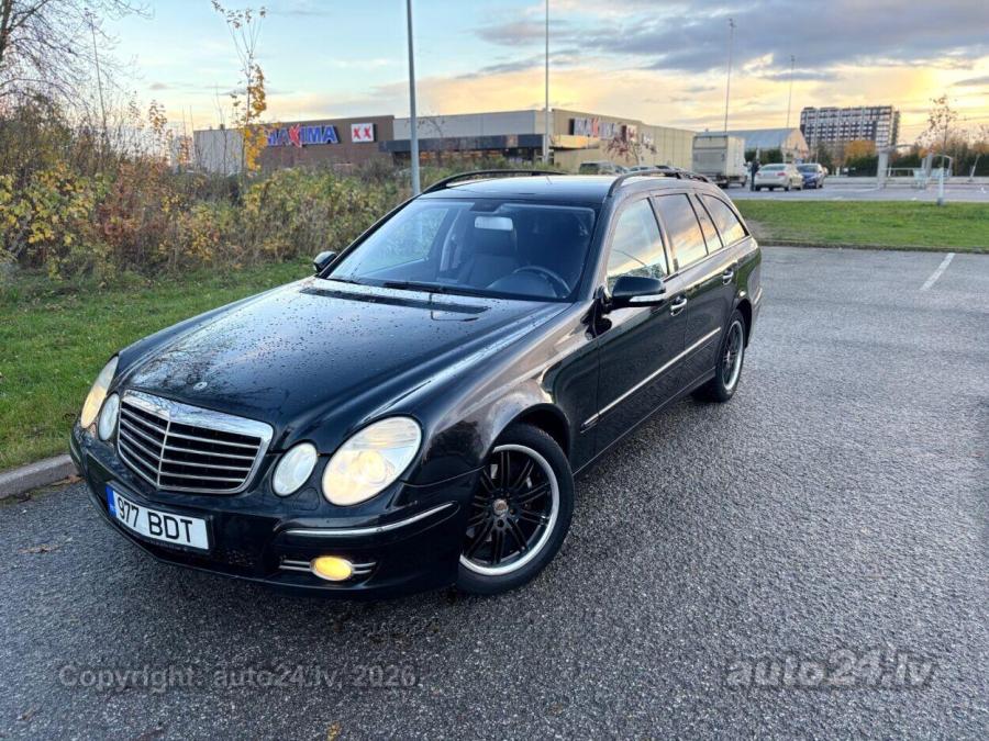 Melns Mercedes-Benz E-Class 2007 Tallina, ar dzinēja tilpumu 2.10 L un nobraukumu 378 tūkst. km par 2299 €, foto 3 vietnē AUTOMOTO.COM.LV