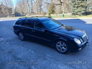 Black Mercedes-Benz E-Class 2007 in Tallinn, with an engine capacity of 3.00 L and mileage of 0 thousand km for 1999 €, photo 4 on AUTOMOTO.COM.LV