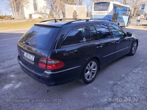 Black Mercedes-Benz E-Class 2007 in Tallinn, with an engine capacity of 3.00 L and mileage of 0 thousand km for 1999 €, photo 6 on AUTOMOTO.COM.LV