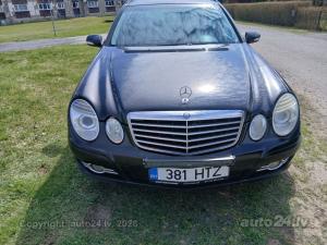 Black Mercedes-Benz E-Class 2007 in Tallinn, with an engine capacity of 3.00 L and mileage of 0 thousand km for 1999 €, photo 8 on AUTOMOTO.COM.LV