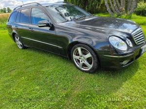 Black Mercedes-Benz E-Class 2007 in Tartu, with an engine capacity of 2.10 L and mileage of 308 thousand km for 4500 €, photo 3 on AUTOMOTO.COM.LV