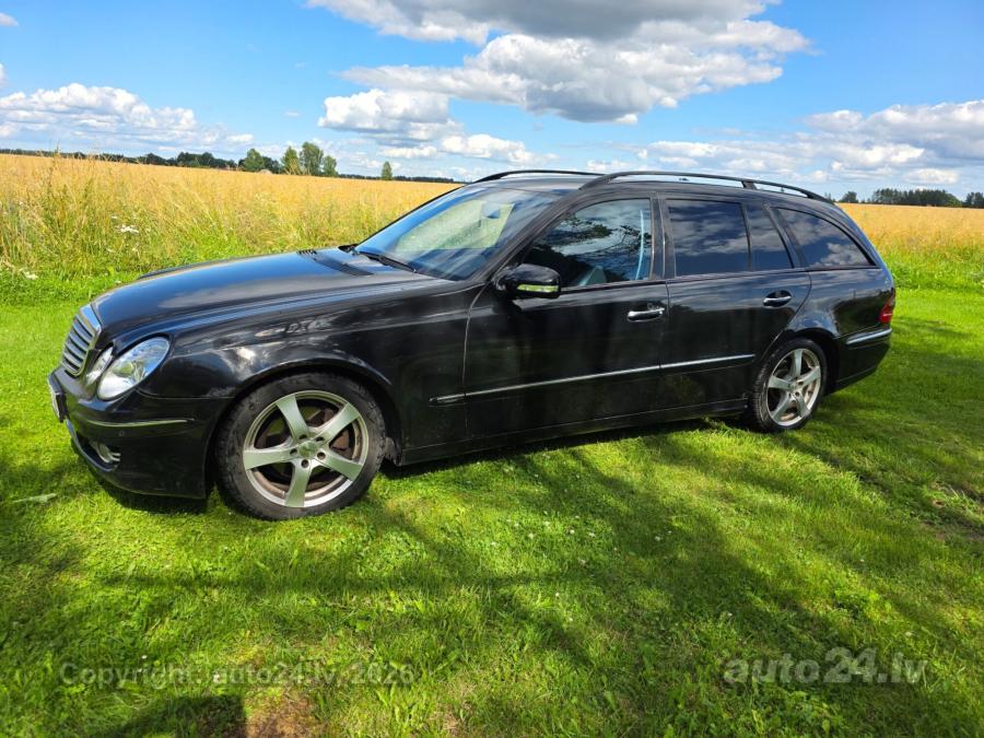 Black Mercedes-Benz E-Class 2007 in Tartu, with an engine capacity of 2.10 L and mileage of 308 thousand km for 4500 €, photo 4 on AUTOMOTO.COM.LV