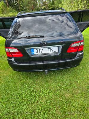 Black Mercedes-Benz E-Class 2007 in Tartu, with an engine capacity of 2.10 L and mileage of 308 thousand km for 4500 €, photo 5 on AUTOMOTO.COM.LV